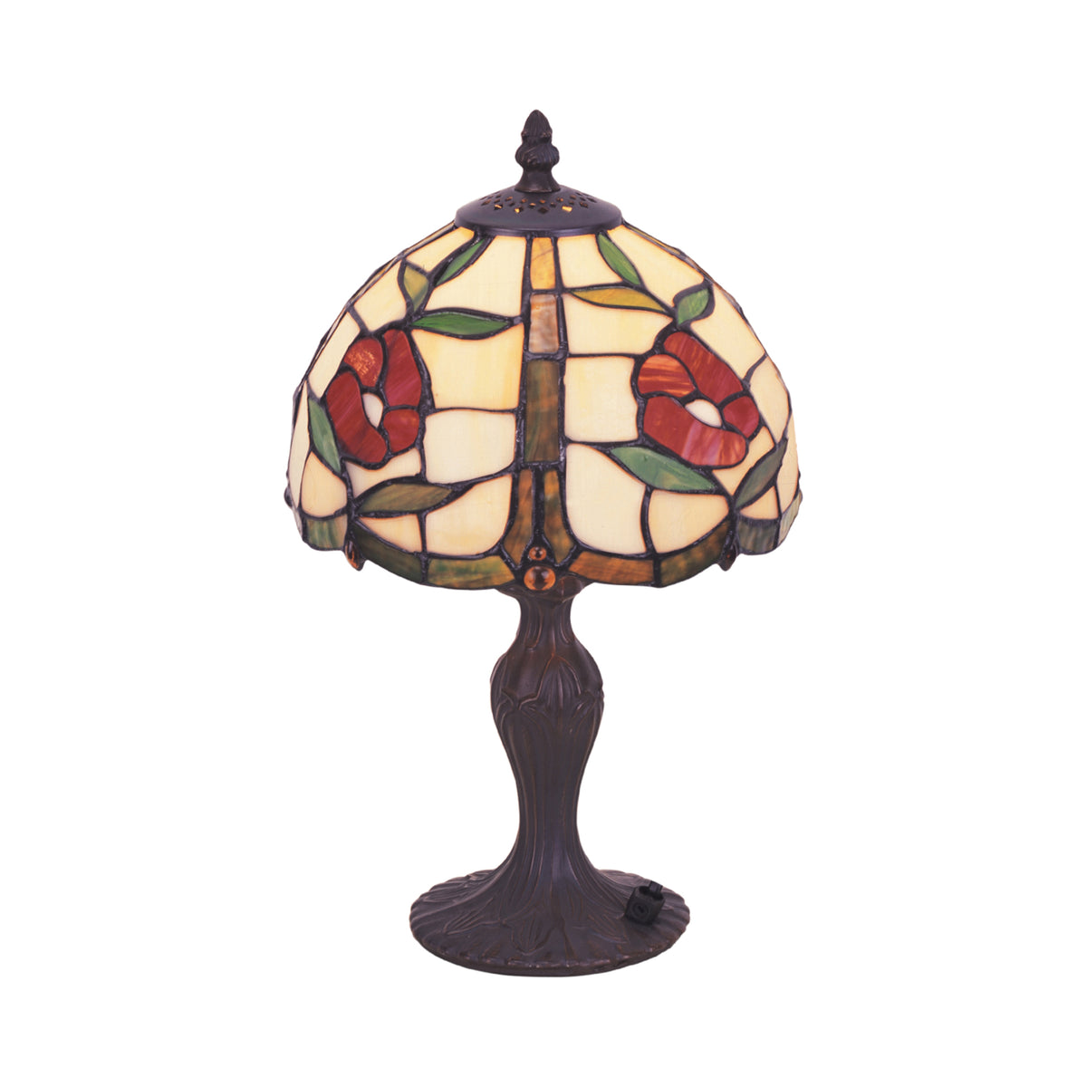 Tiffany Style "Poppy" Table Lamp – Glenhope Antiques